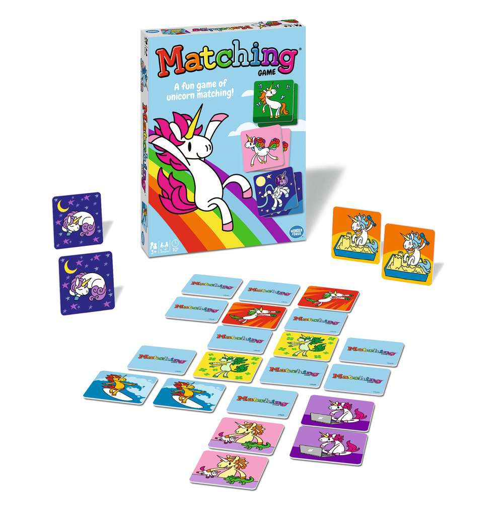 Unicorn Matching Game – Hobby and Toy Central
