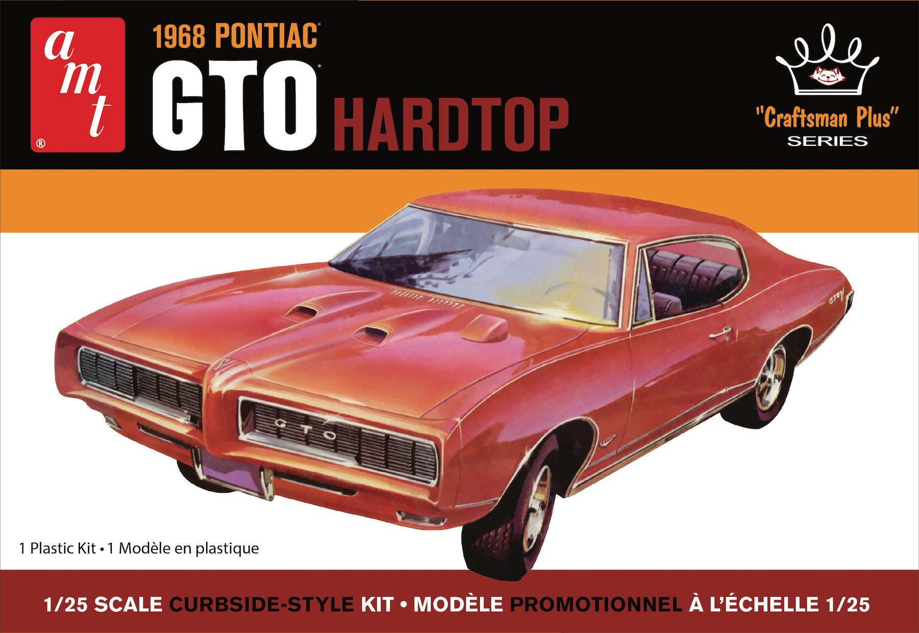 Pontiac GTO Hardtop 1968 1/25 – Hobby and Toy Central