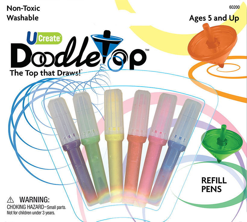 Doodletop Refill Pens – Hobby and Toy Central
