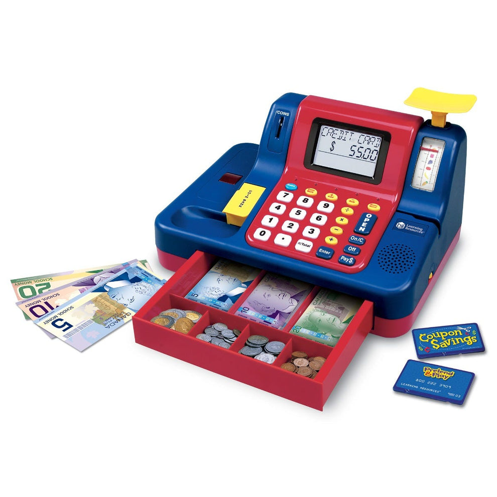 Teaching Cash Register ( Canadian Money) – Hobby and Toy Central