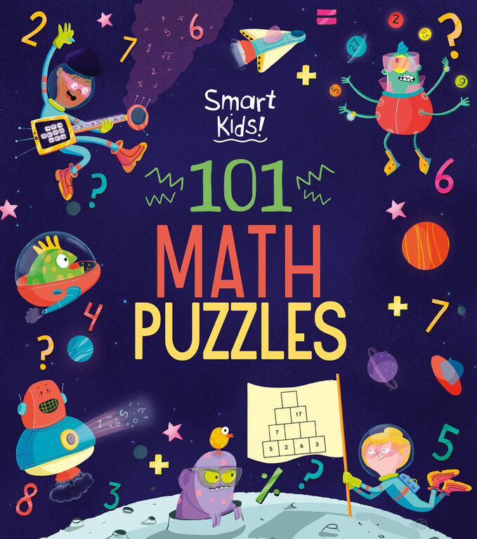 Smart Kids! 101 Math Puzzles – Hobby and Toy Central