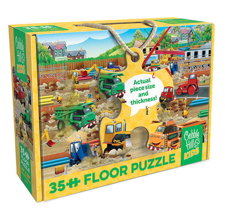 Construction Zone 35pc Floor Puzzle – Hobby and Toy Central