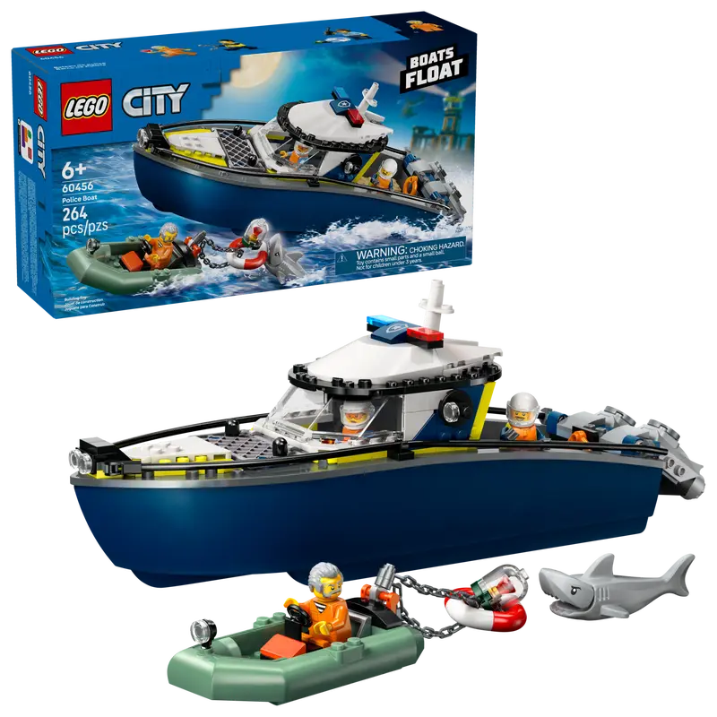 City Police Boat – Hobby and Toy Central