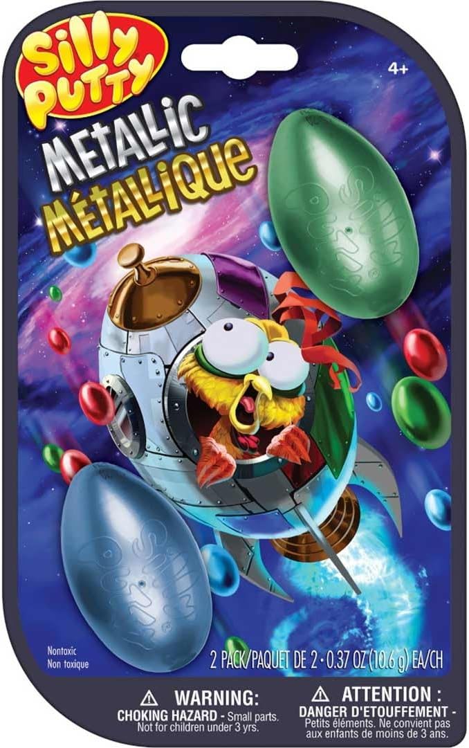 Silly Putty Metallic 2 pack – Hobby and Toy Central