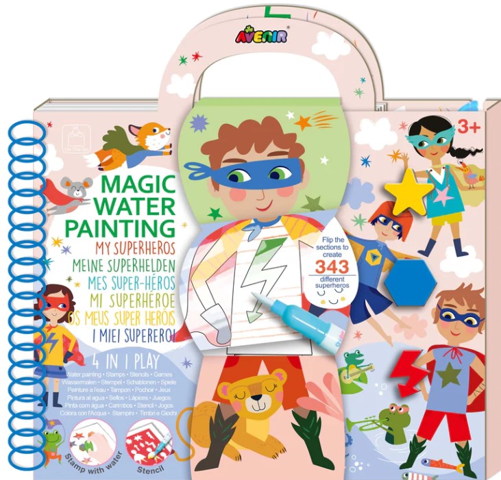 Magic Water Painting - My Superheros – Hobby and Toy Central