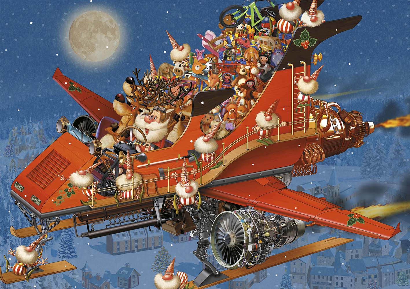 Christmas Jet 1000pc – Hobby and Toy Central