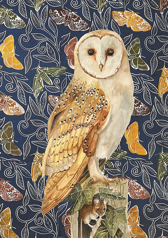 Barn Owl with Mouse 1000pc – Hobby and Toy Central