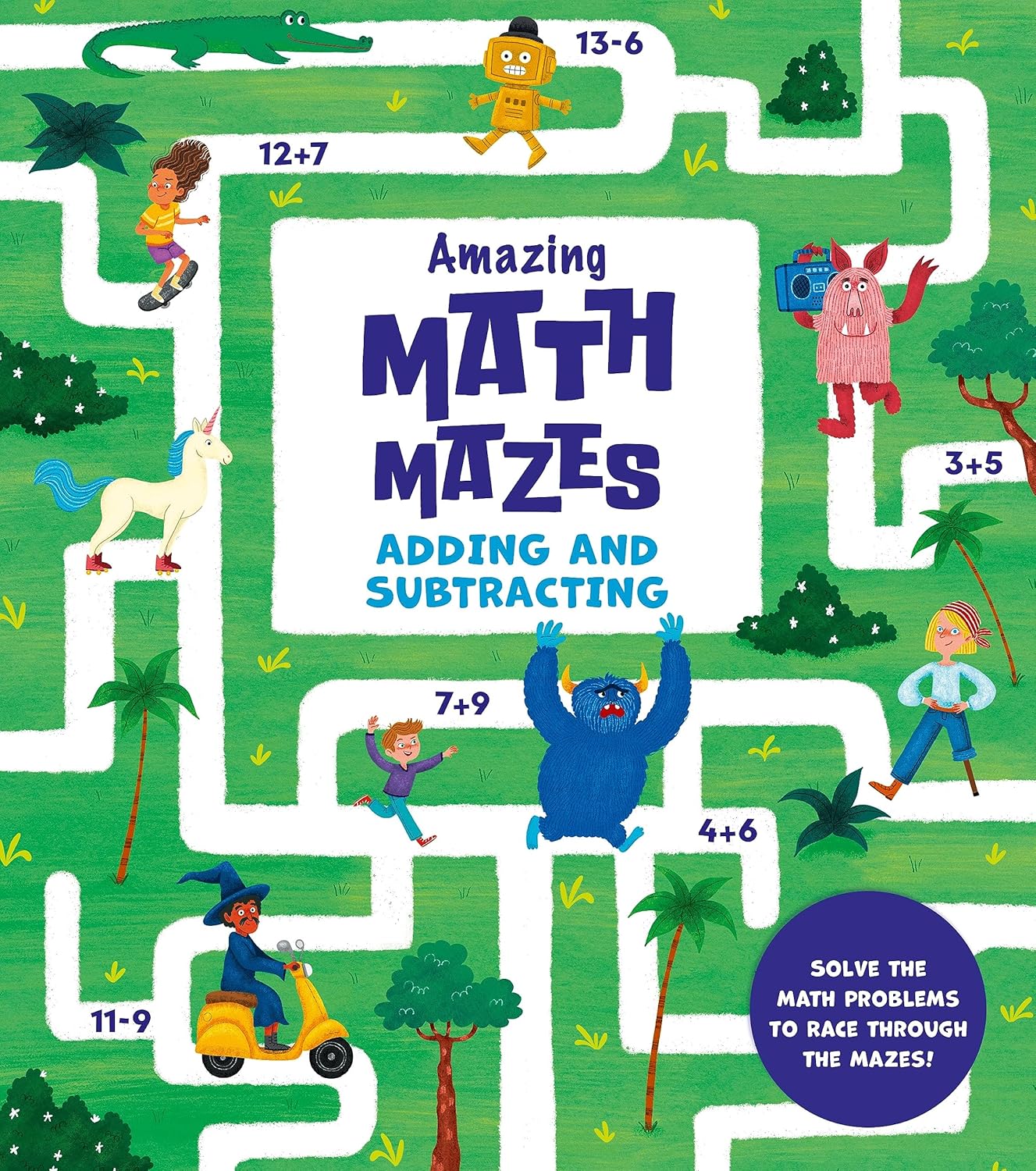 Amazing Math Mazes Adding and Subtracting – Hobby and Toy Central