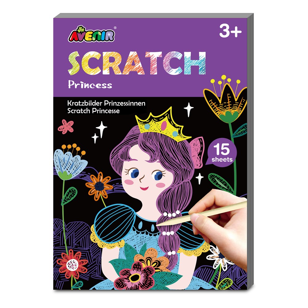 Mini Scratch Book Princess – Hobby and Toy Central