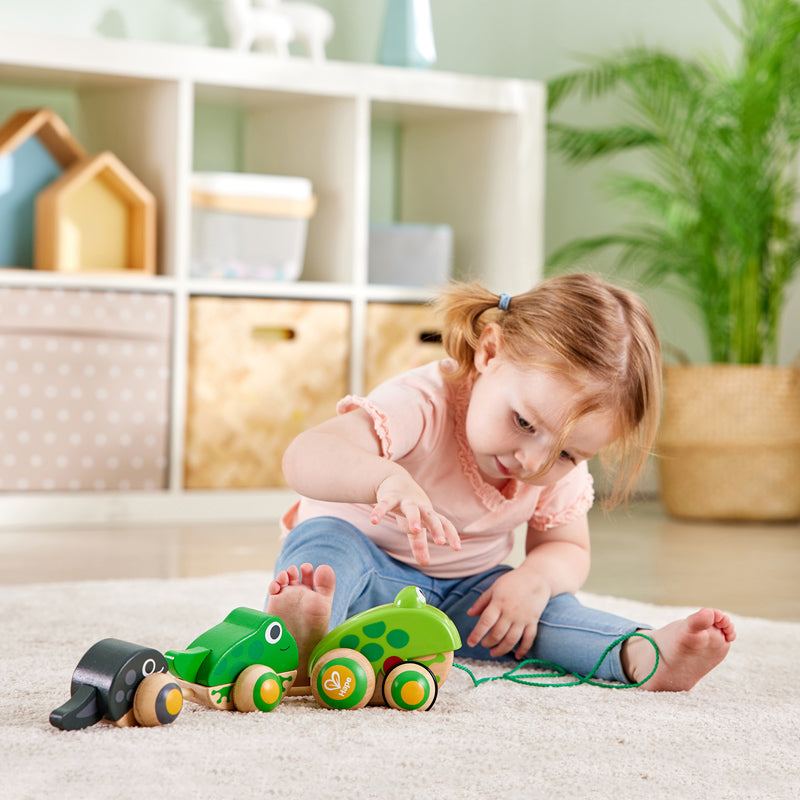 Pull-Along Frog Family – Hobby and Toy Central