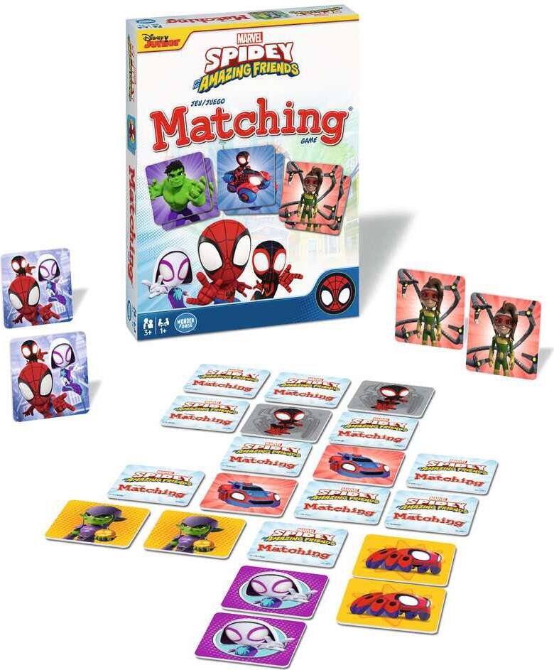 Spidey & Friends Matching Game – Hobby and Toy Central