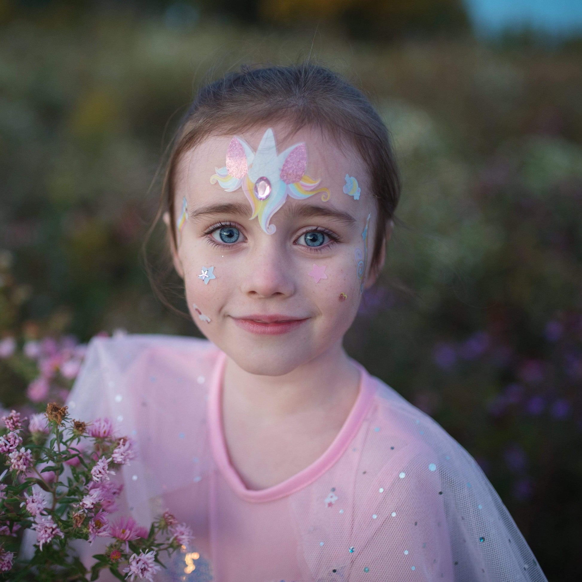 Unicorn Face Stickers Hobby And Toy Central