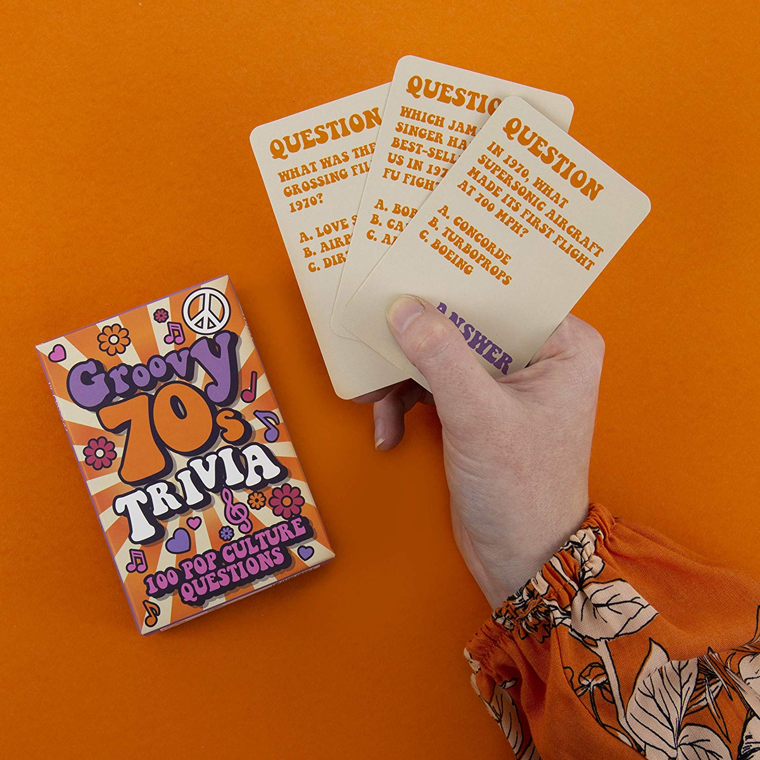 Groovy 70's Trivia Cards – Hobby and Toy Central