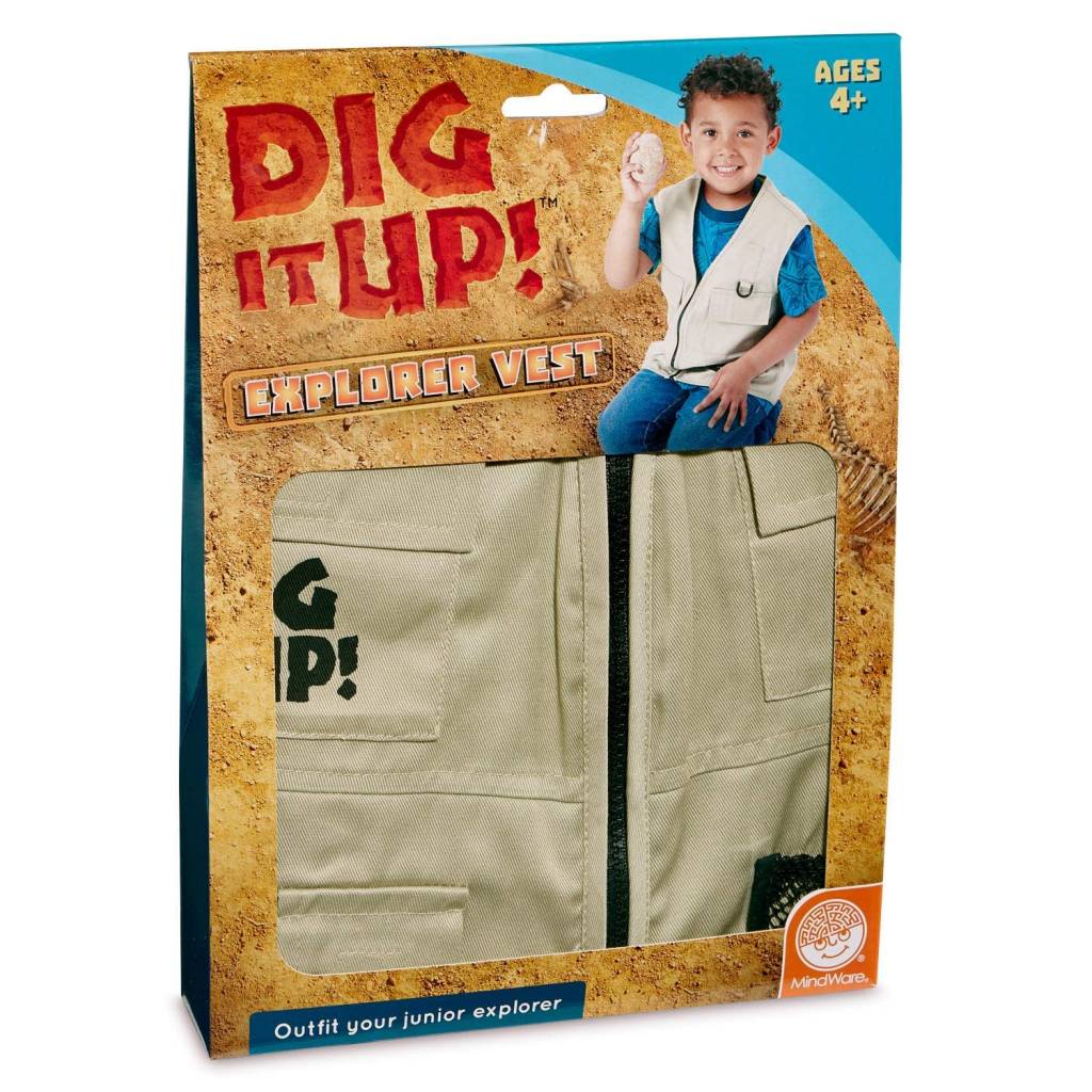 Dig It Up! Exploreres Vest – Hobby and Toy Central